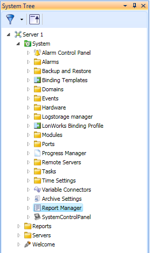Configuring Report Manager